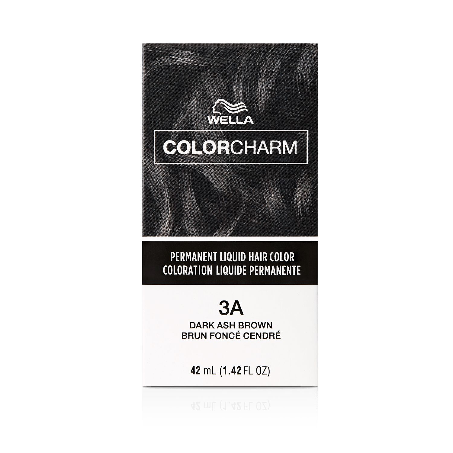 3A Dark Ash Brown colorcharm Permanent Liquid Hair Color by Wella ...