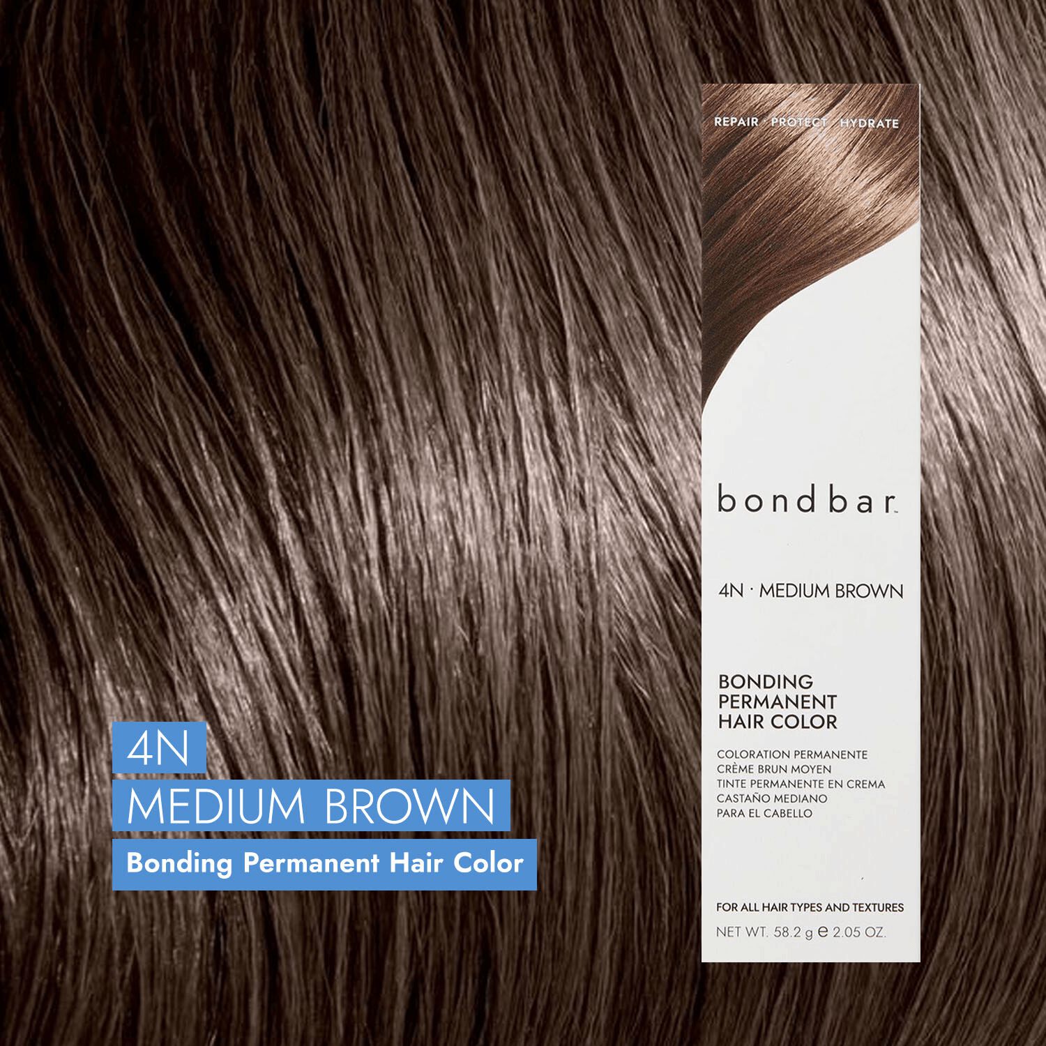 bondbar 4N Medium Brown Bonding Permanent Crème Hair Color | Sally Beauty