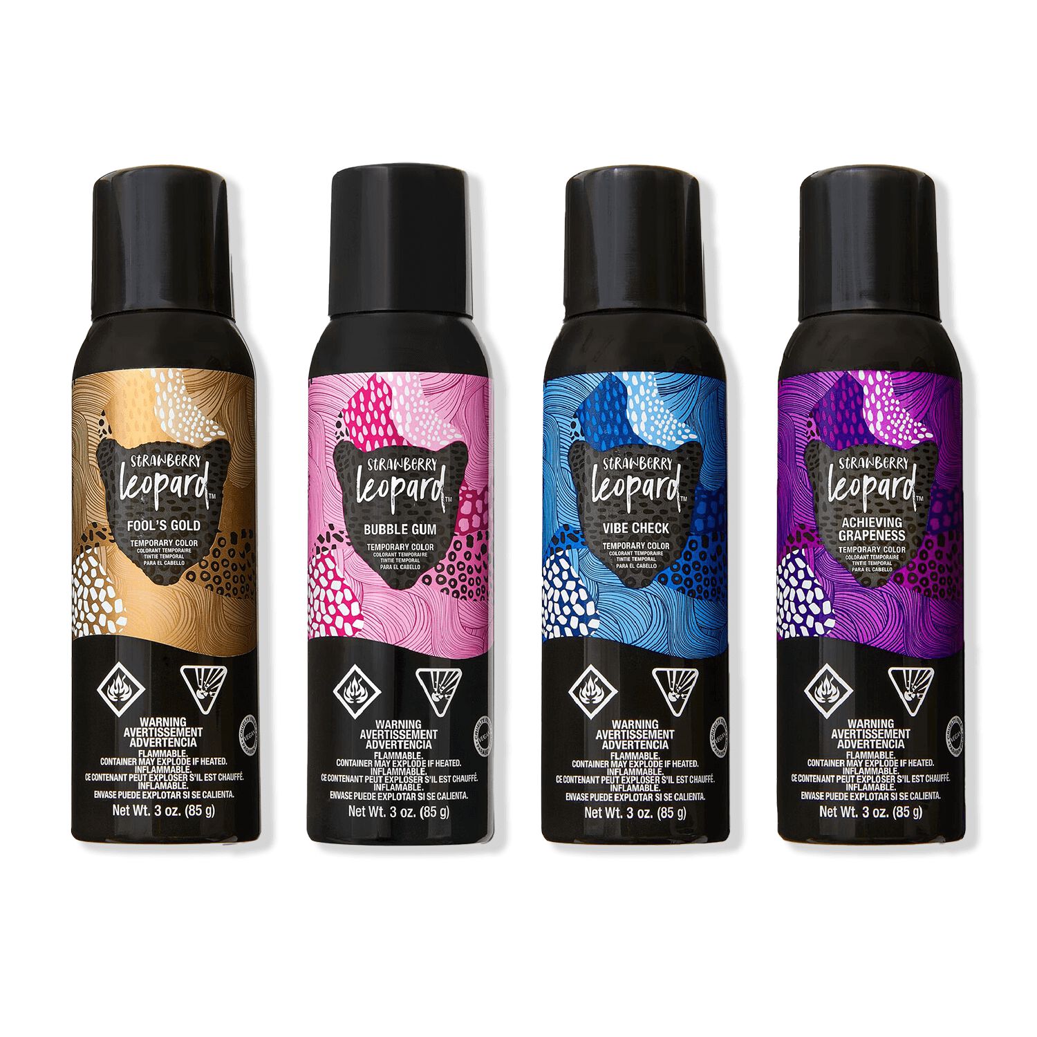 Strawberry Leopard Temporary Hair Color Spray | Sally Beauty