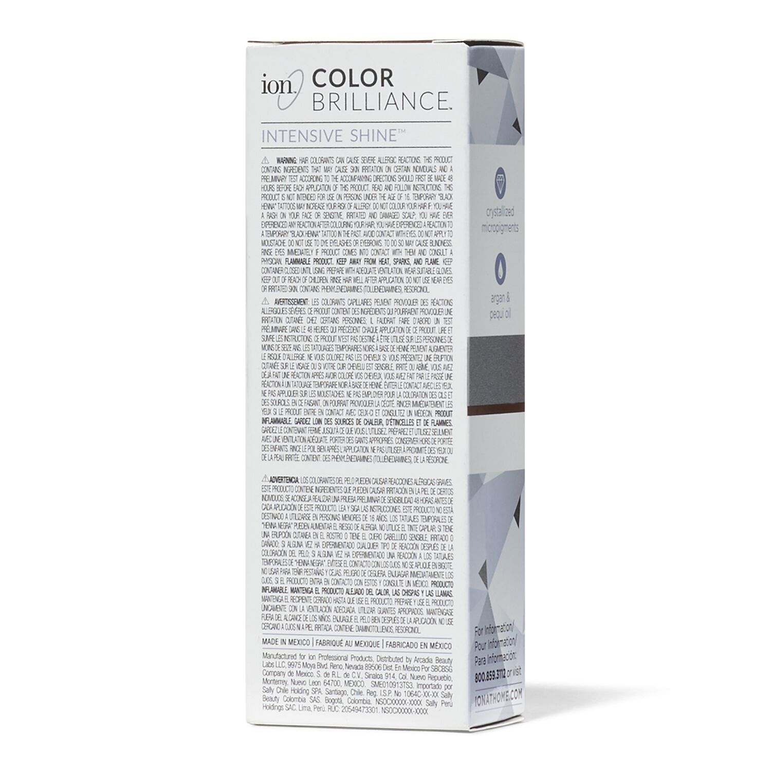 Ion 5N Light Brown Permanent Liquid Hair Color by Color Brilliance ...