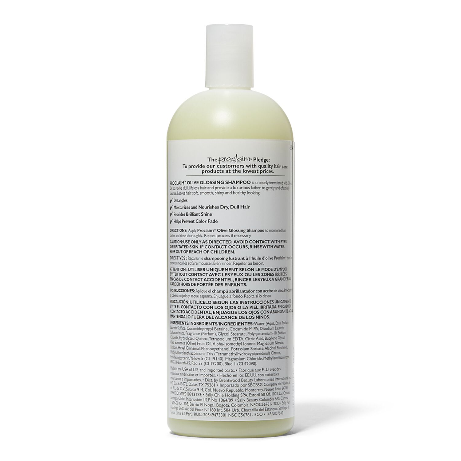 Proclaim Olive Oil Glossing Shampoo