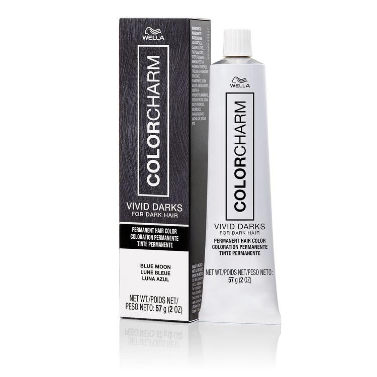 Wella colorcharm Vivid Darks Permanent Cream Blue Moon | Hair Color ...