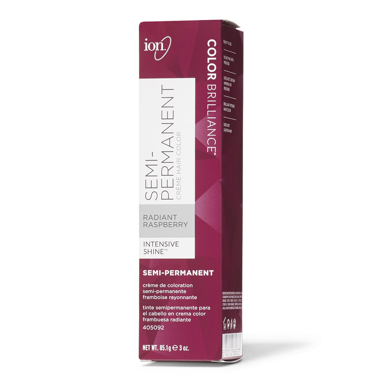 Radiant Raspberry - Color Brilliance Semi-Permanent Hair Color by Ion ...