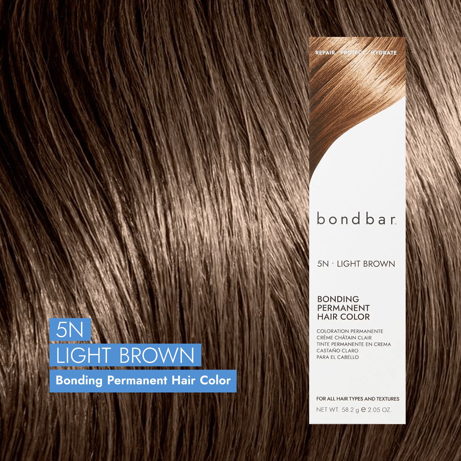 bondbar 5N Light Brown Bonding Permanent Crème Hair Color | Sally Beauty
