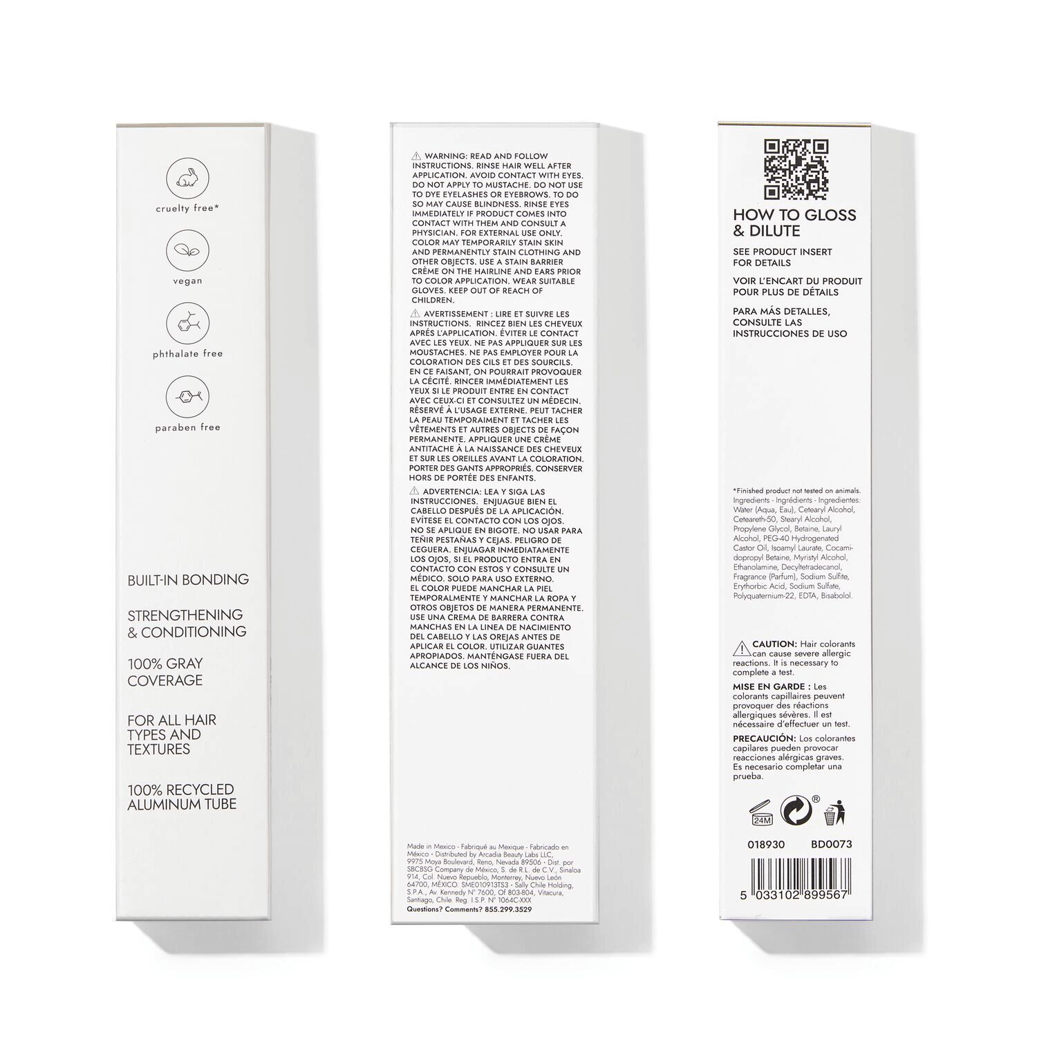 bondbar High Gloss Clear Bonding Toner Demi-Permanent Hair Color ...