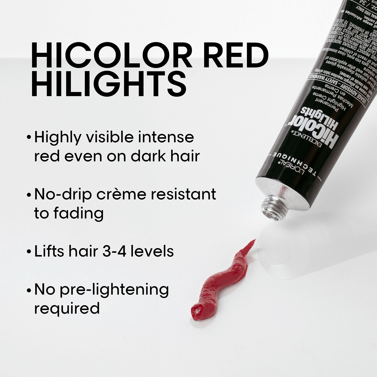 Red - L'Oreal HiColor Red HiLights Permanent Hair Color | Sally Beauty