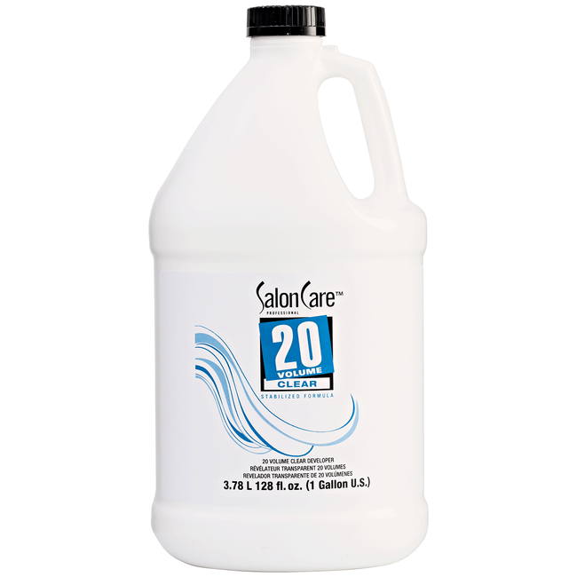 Salon Care 20 Volume Clear Developer 1 Gallon - Hair Color Developers ...