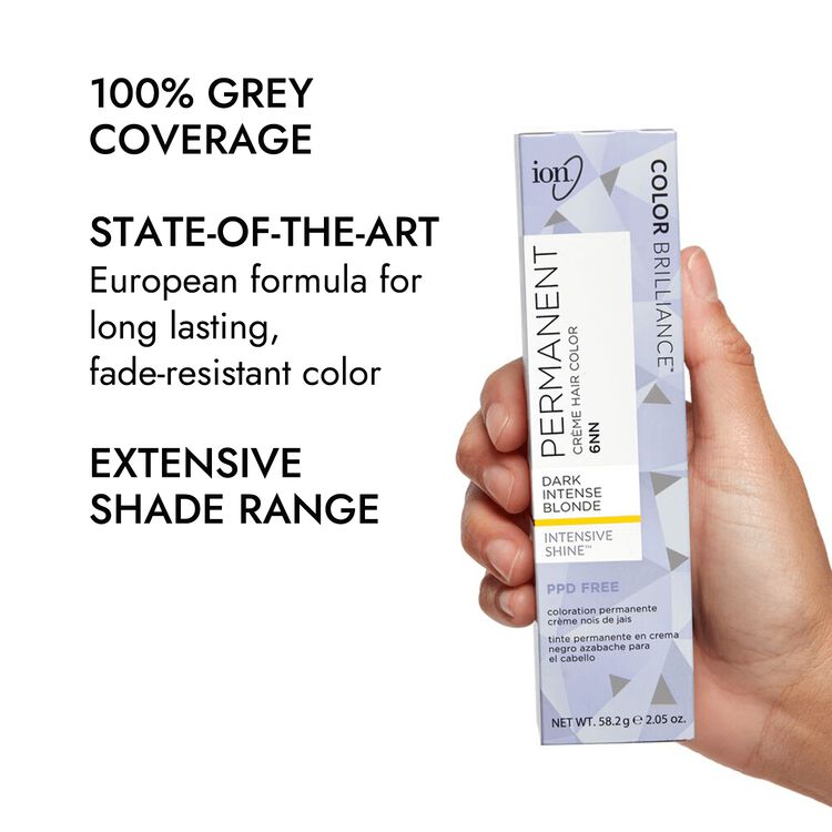 Ion 6NN Dark Intense Blonde Permanent Creme Hair Color by Color ...