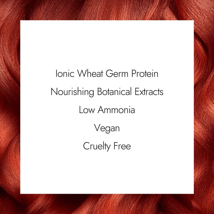 Ion 6R Dark Red Blonde Permanent Creme Hair Color by Color Brilliance ...