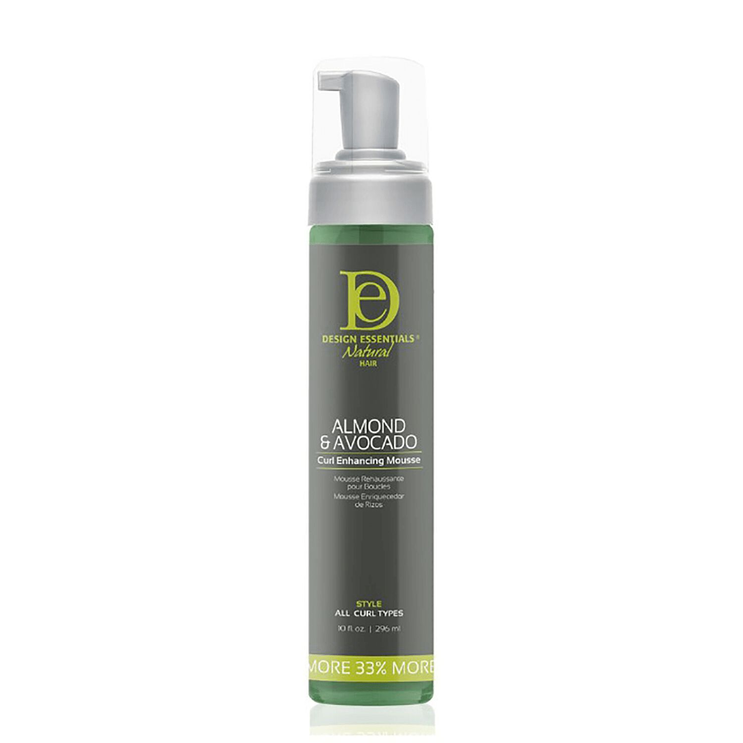 Design Essentials Almond Avocado Curl Enhancing Mousse 10 Oz | Sally Beauty