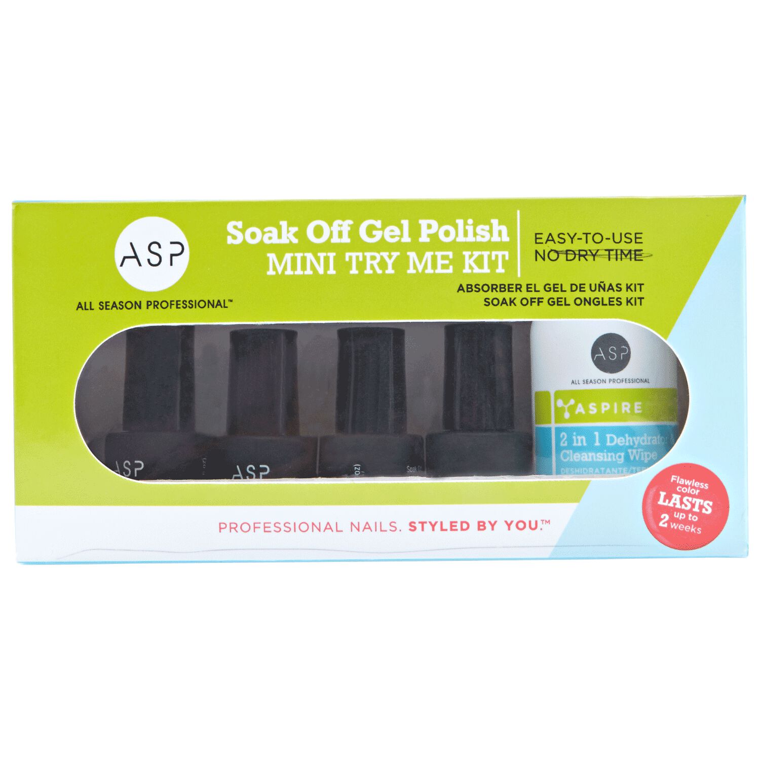 ASP Gel Polish Mini Try Me Kit - Gel Nail Polish Kits | Sally Beauty