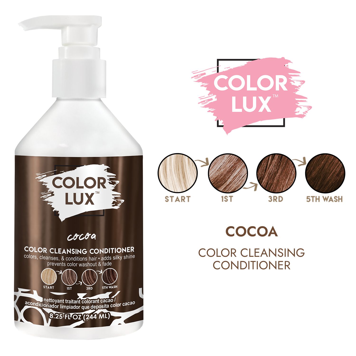 Color Lux Color Cleansing Conditioner Cocoa | Color Protection ...