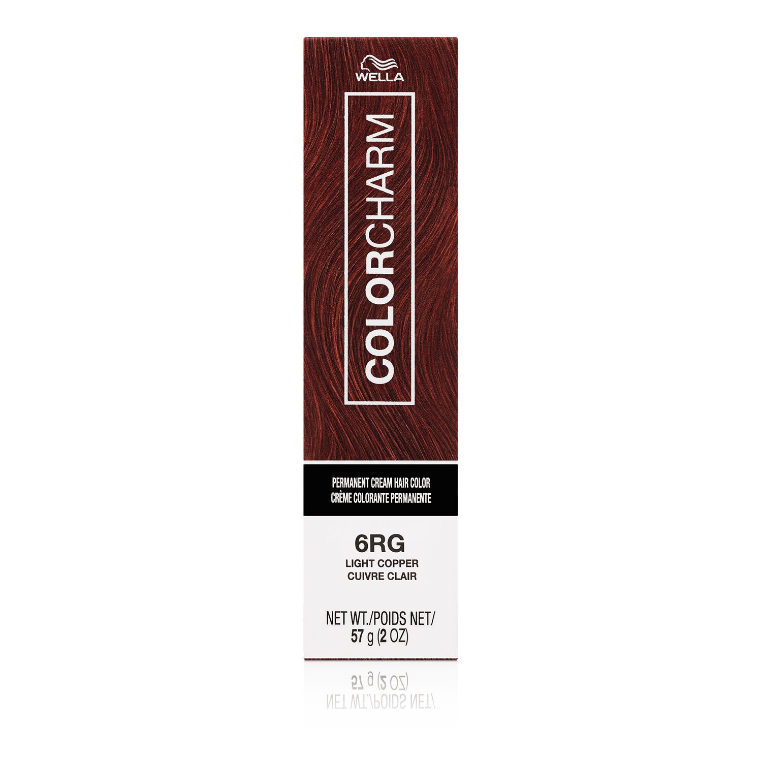 Wella colorcharm 6RG Light Copper Permanent Cream Hair Color | Sally Beauty