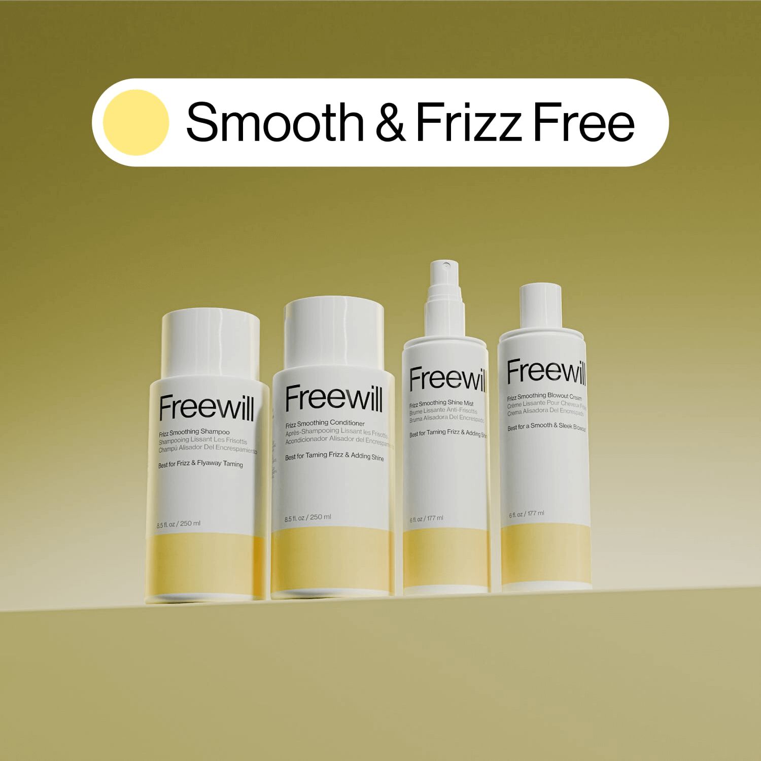 Freewill Frizz Smoothing Shampoo | Sally Beauty