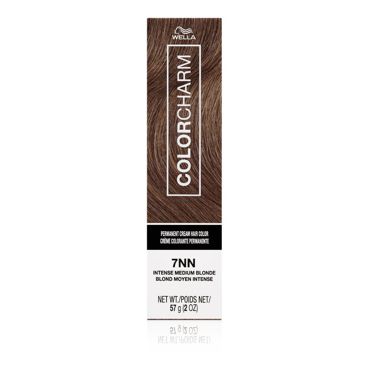 Wella colorcharm 7NN Intense Medium Blonde Permanent Cream Hair Color ...