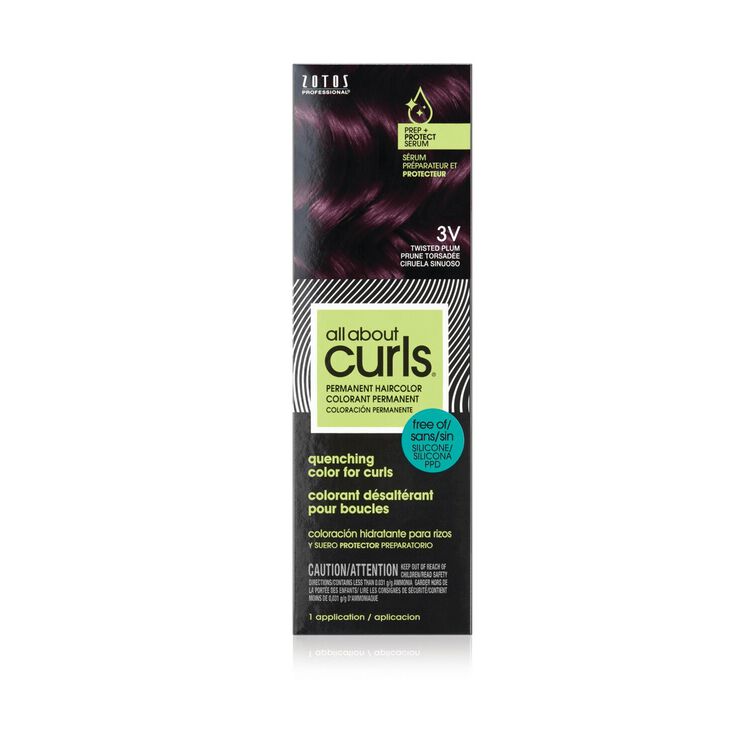 All About Curls Twisted Plum 3V Permanent Hair Color | Sally Beauty