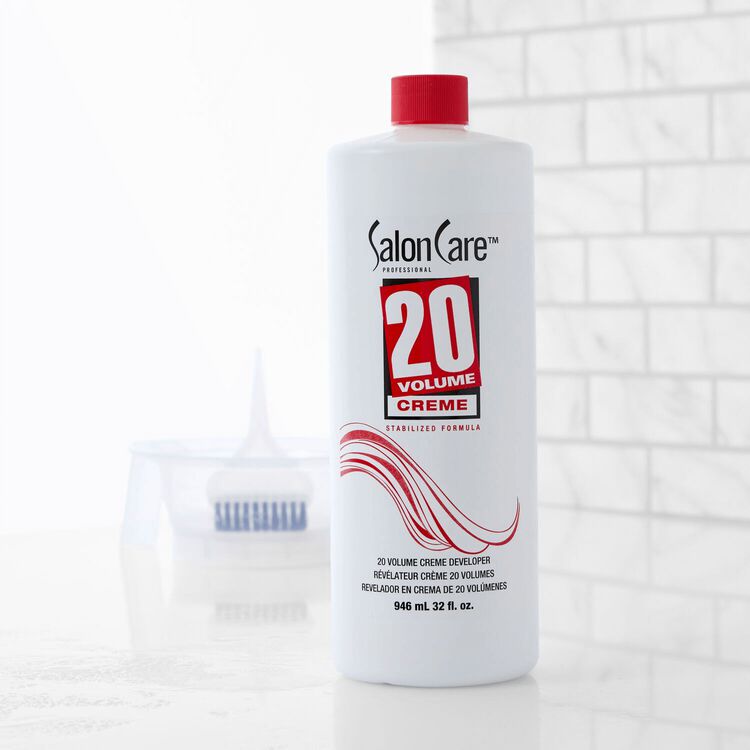Salon Care 20 Volume Creme Developer 32.0 oz | Color Developers