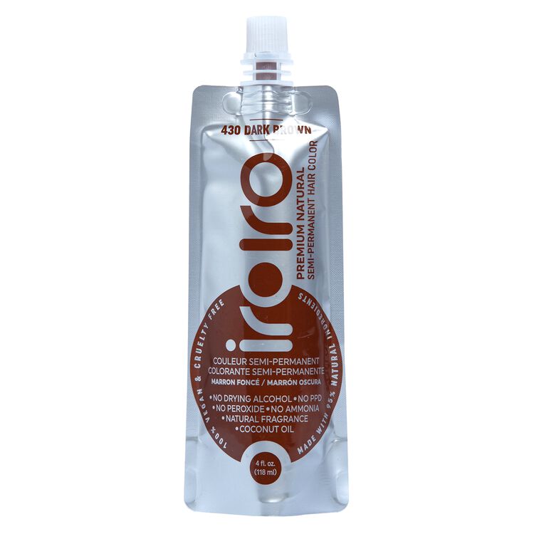 iroiro 430 Dark Brown Premium Natural Semi Permanent Hair Color | Semi ...