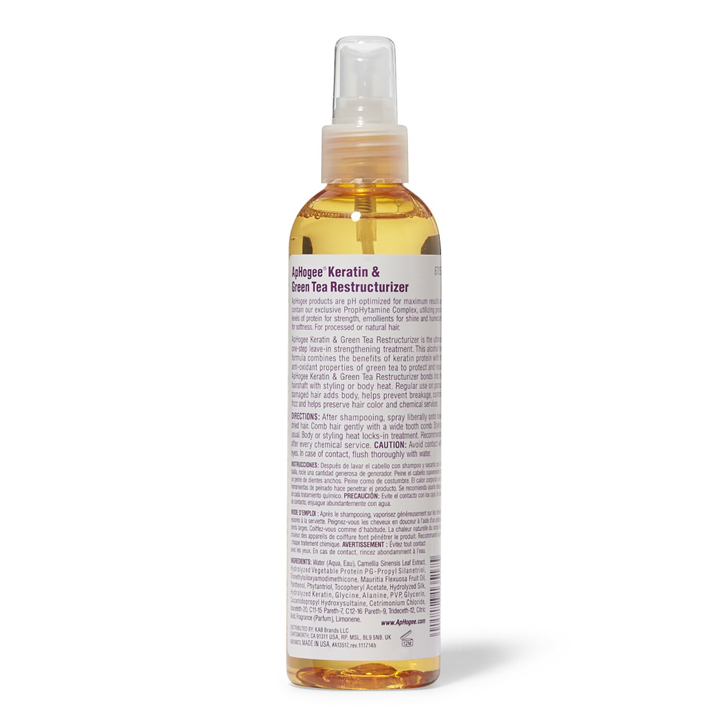 ApHogee Keratin and Green Tea Restructurizer | Textured Hair | Sally Beauty