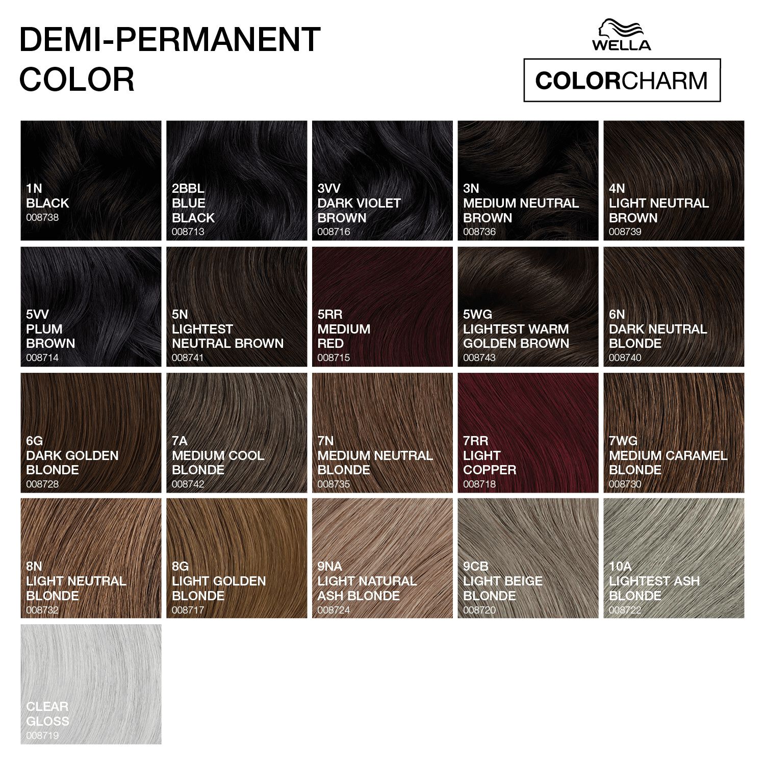 Wella colorcharm Demi Permanent Cream Hair Color | Sally Beauty