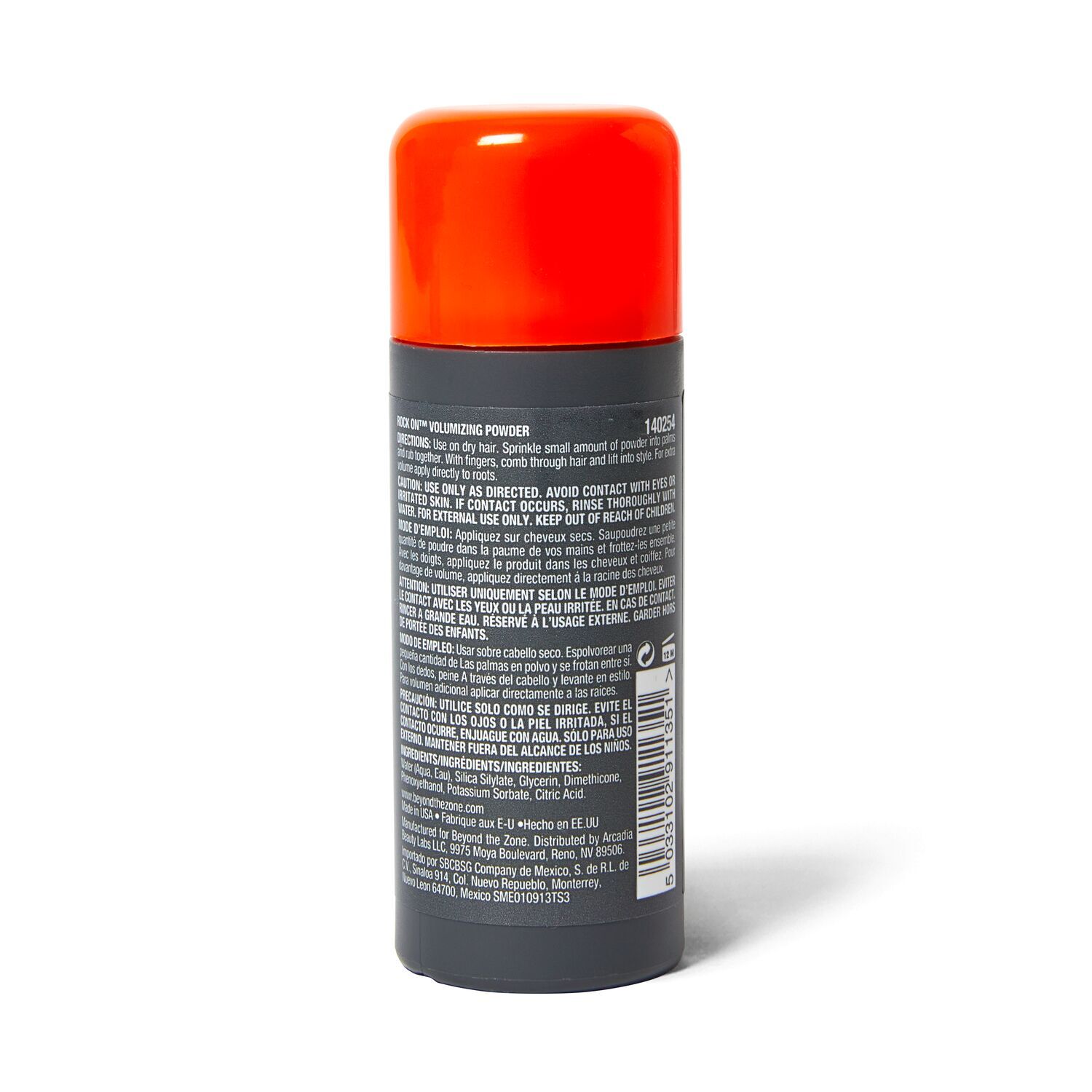 Beyond the Zone Rock On Volumizing Powder
