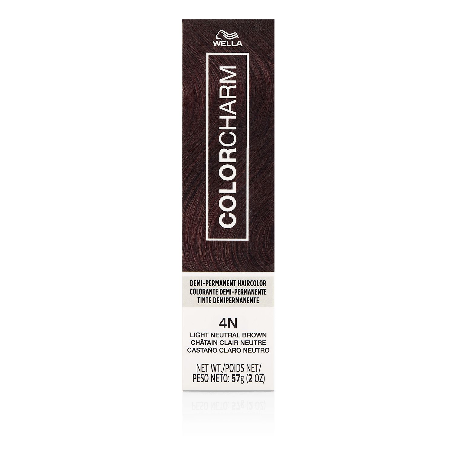 Wella 4N Light Neutral Brown Demi Permanent Cream Hair Color | Color ...