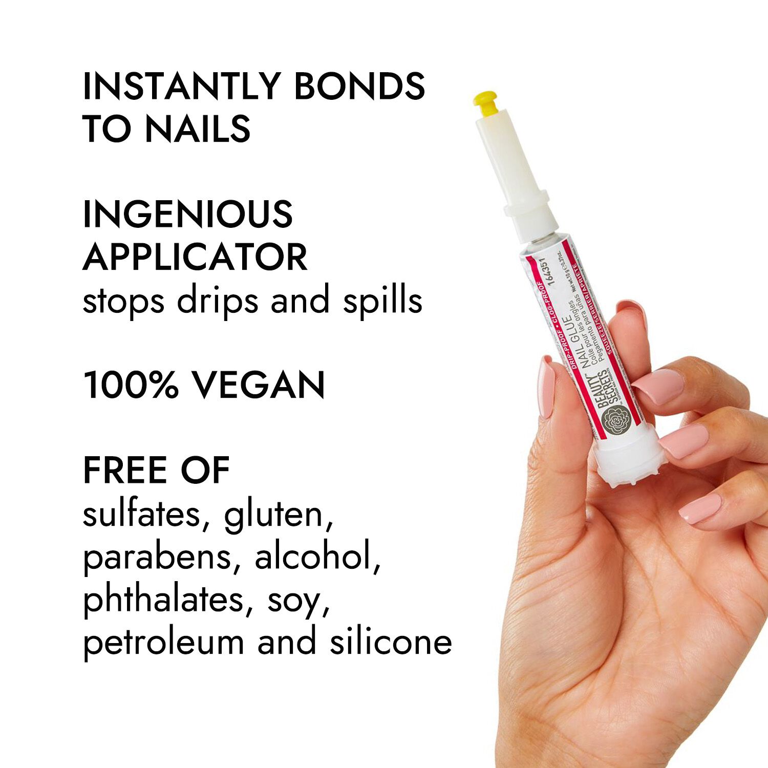 Drip & Clog Proof Nail Glue by Beauty Secrets | Sally Beauty