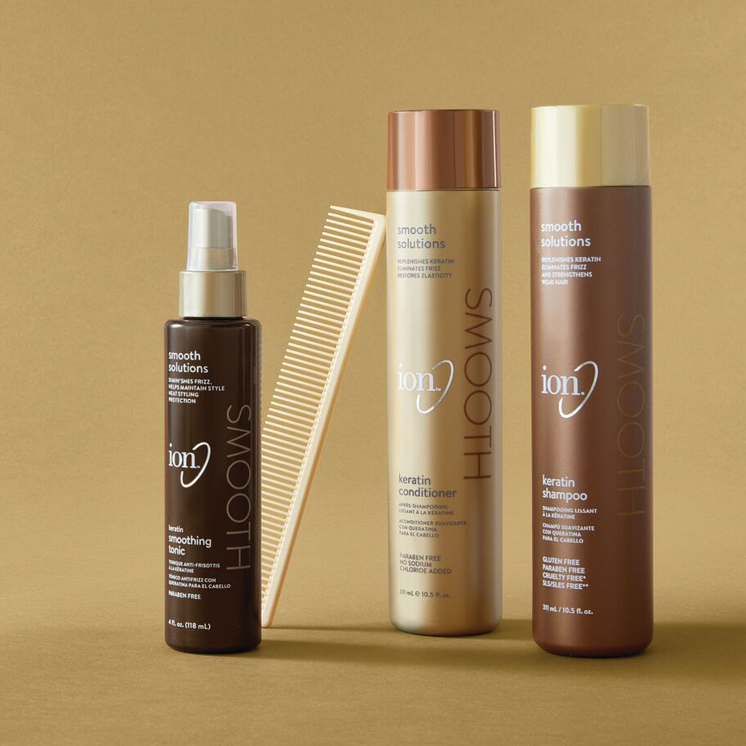 Ion Smoothing Keratin Frizz Fighting Tonic | Treatments | Sally Beauty