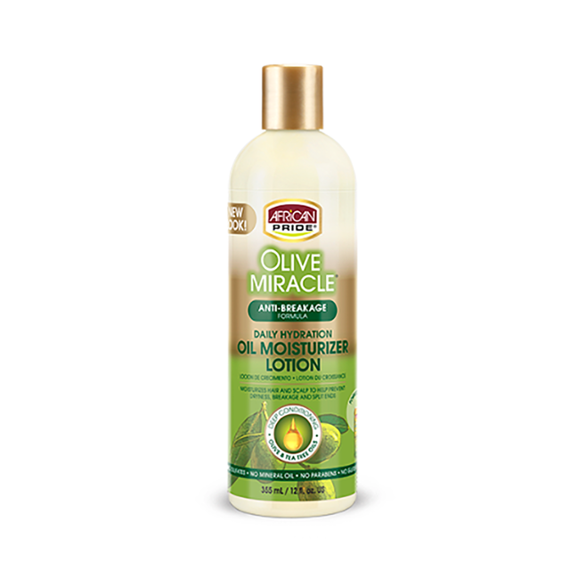 African Pride Olive Miracle Moisturizer Lotion Styling Products