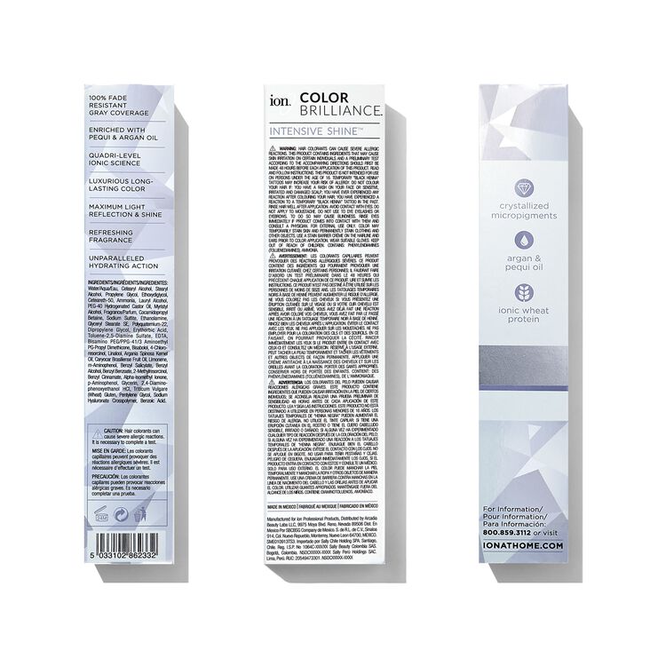 Ion 8DV-HM Dusty Violet Permanent Creme Hair Color by Color Brilliance ...