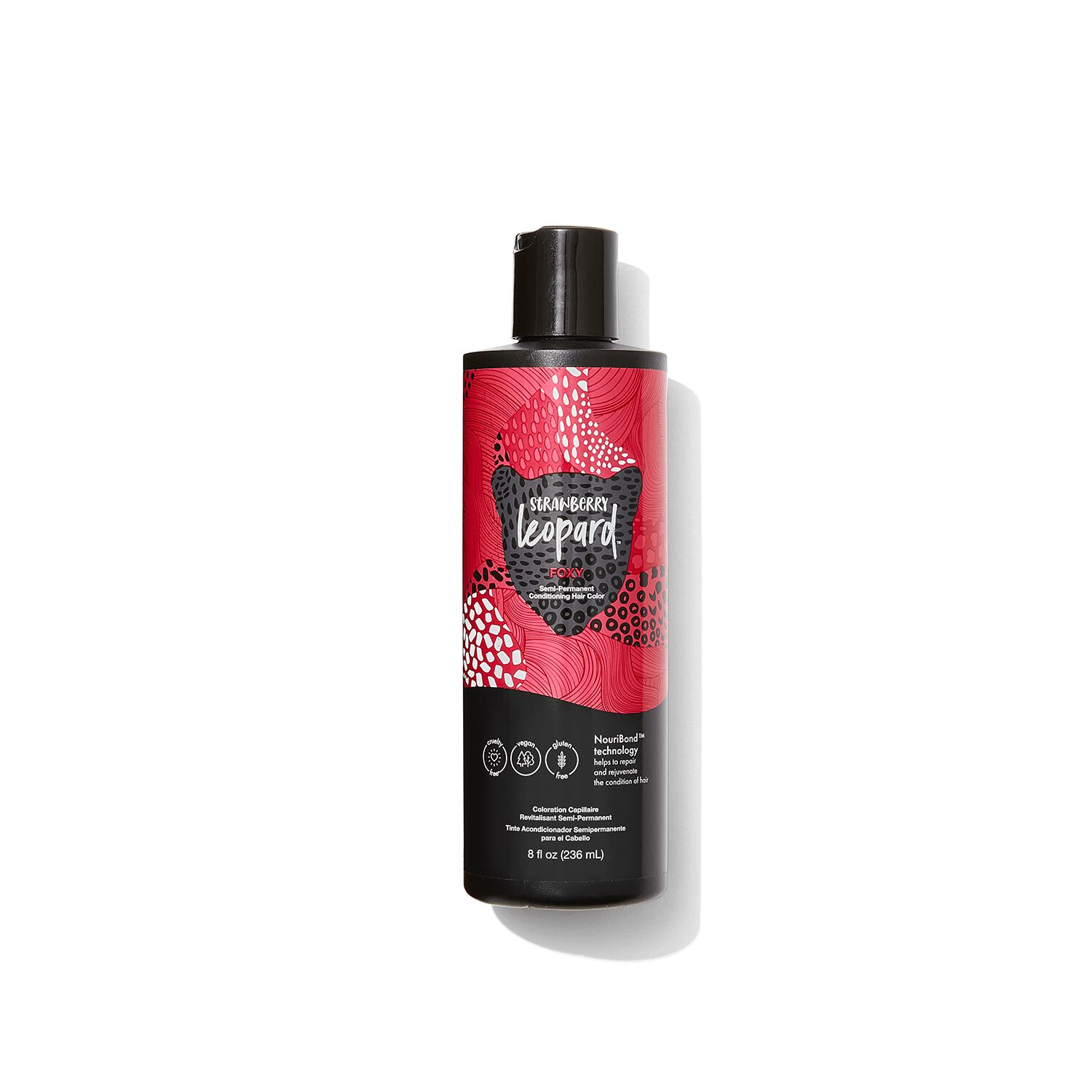 Strawberry Leopard Foxy Semi Permanent Conditioning Hair Color | Semi ...