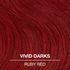 Wella Ruby Red colorcharm Vivid Darks Permanent Hair Color for Dark ...