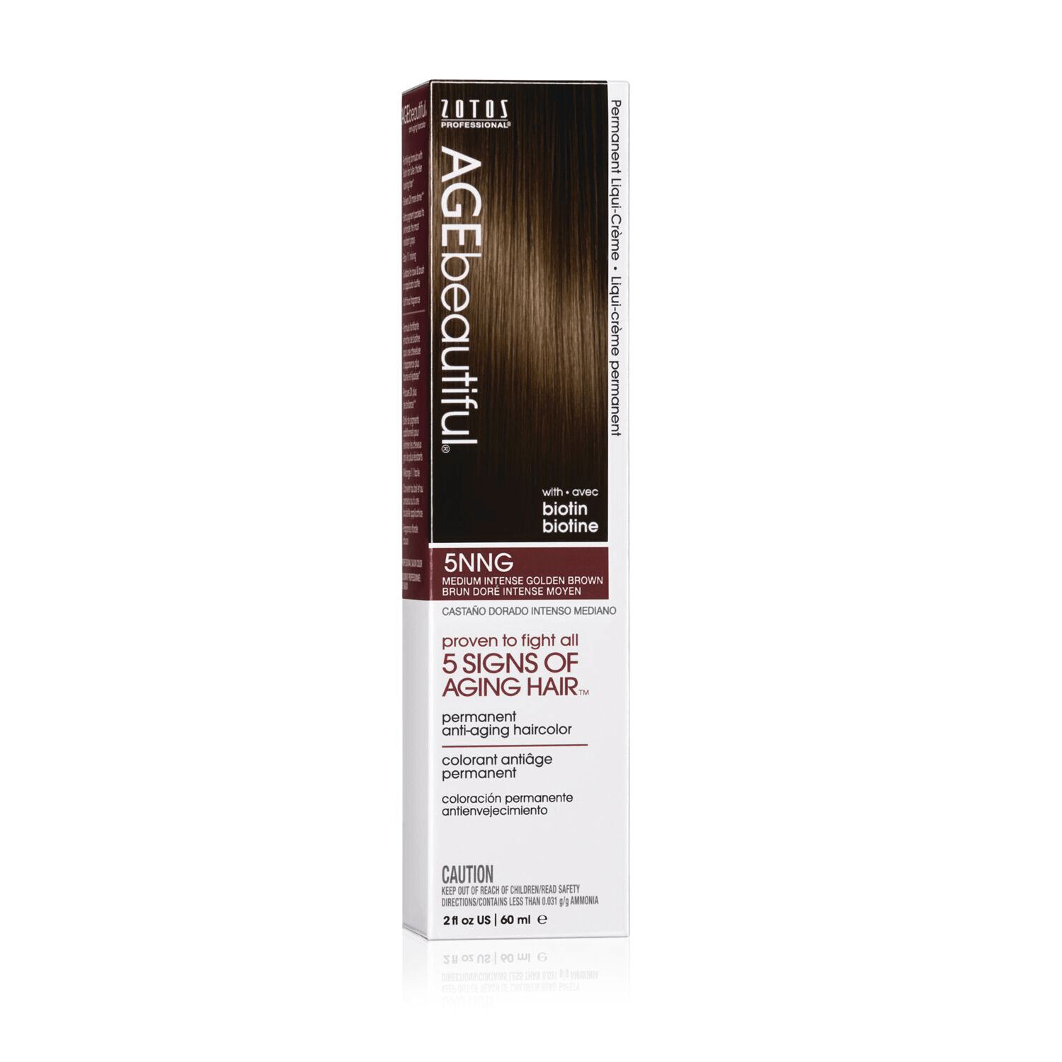 5NNG Medium Intense Golden Brown Permanent Liqui-Crème Hair Color by ...