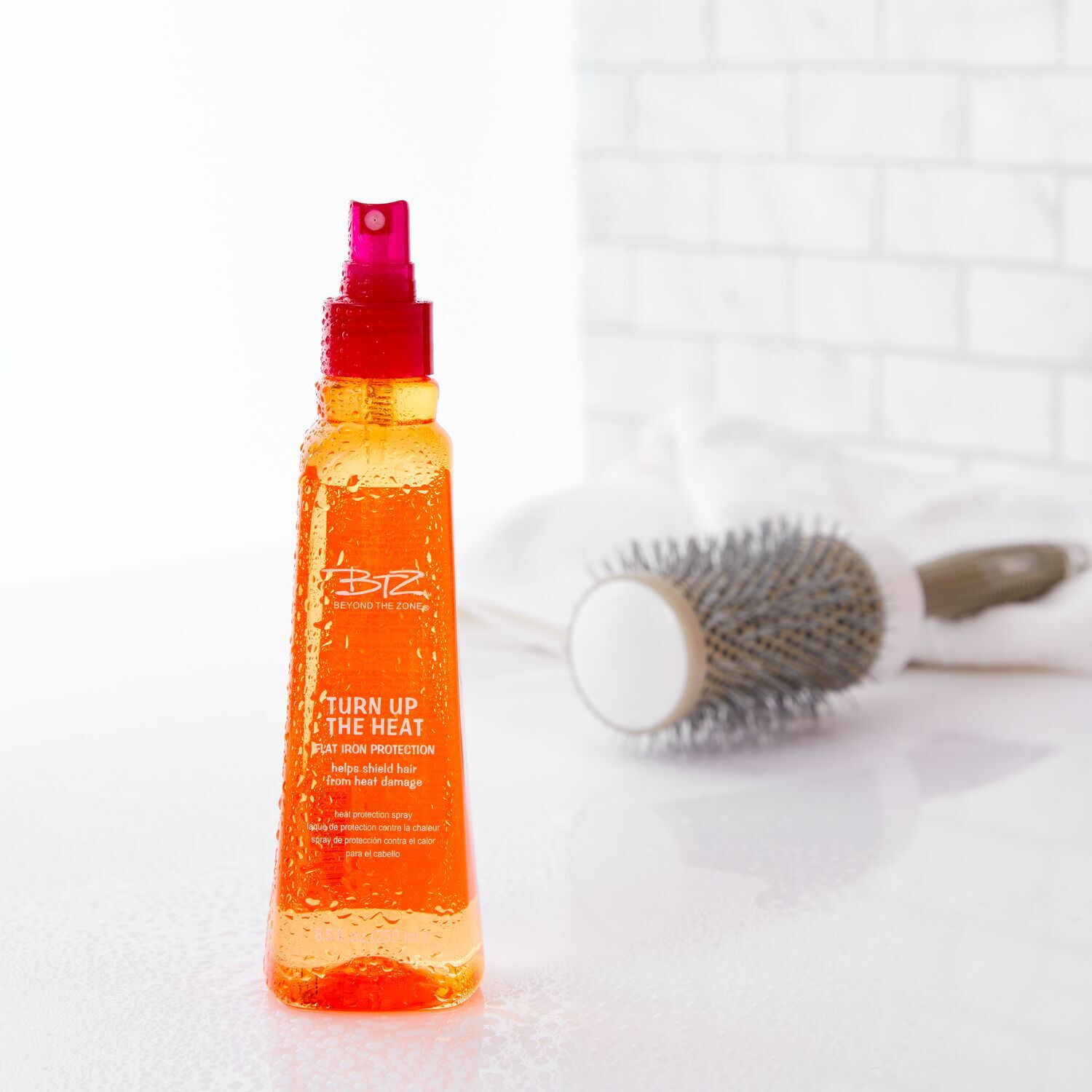Beyond The Zone Turn Up The Heat Flat Iron Protection Spray | Heat ...