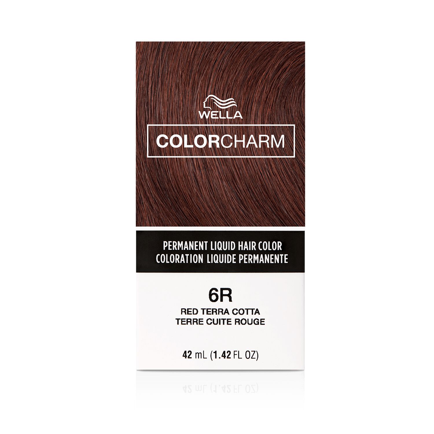 Wella Red Terra Cotta Color Charm Liquid Permanent Hair Color
