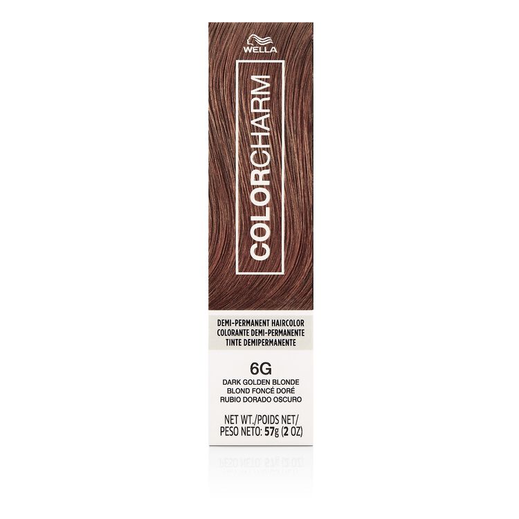 Wella 6G Dark Golden Blonde Demi Permanent Cream Hair Color | Color ...