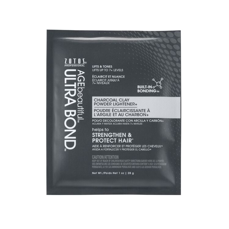 AGEbeautiful Ultra Bond Charcoal Clay Powder Lightener 1 oz | Sally Beauty