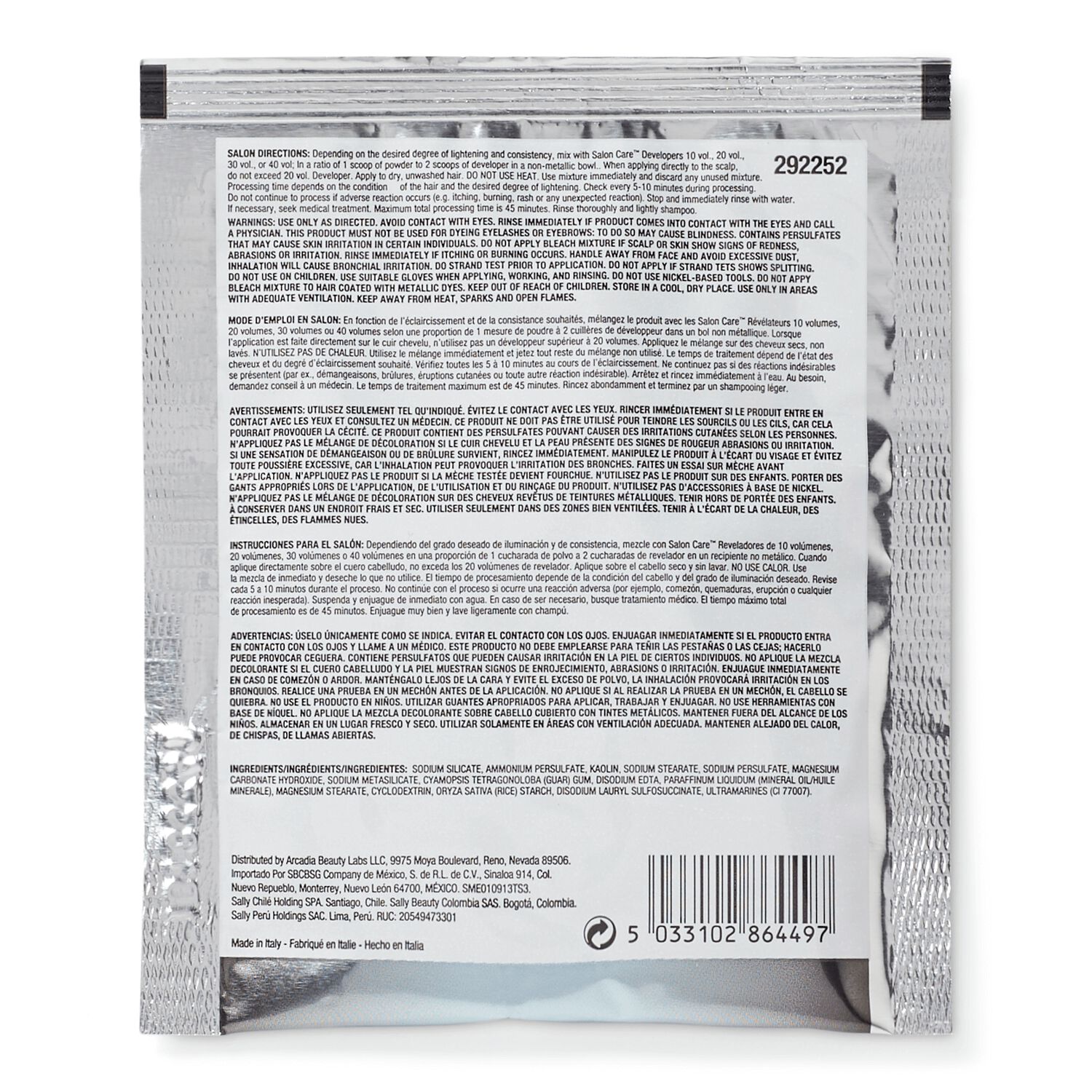 Blue Flash Powder Lightener 1 oz by Salon Care | Lightener | Sally Beauty