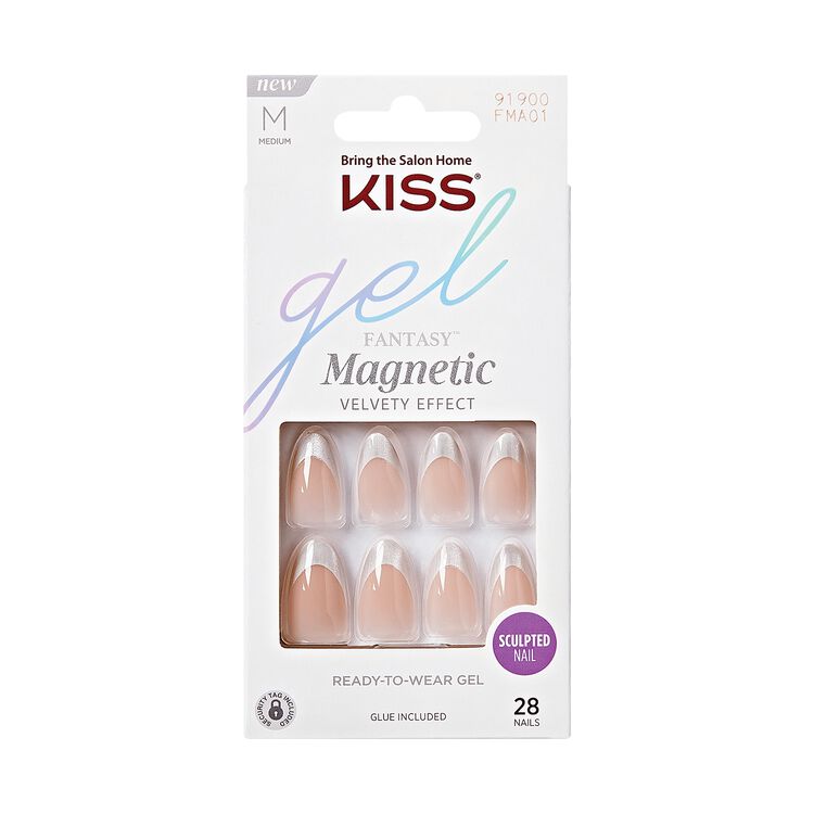 KISS Gel Fantasy Magnetic Press-On Nails - North Coast | Sally Beauty