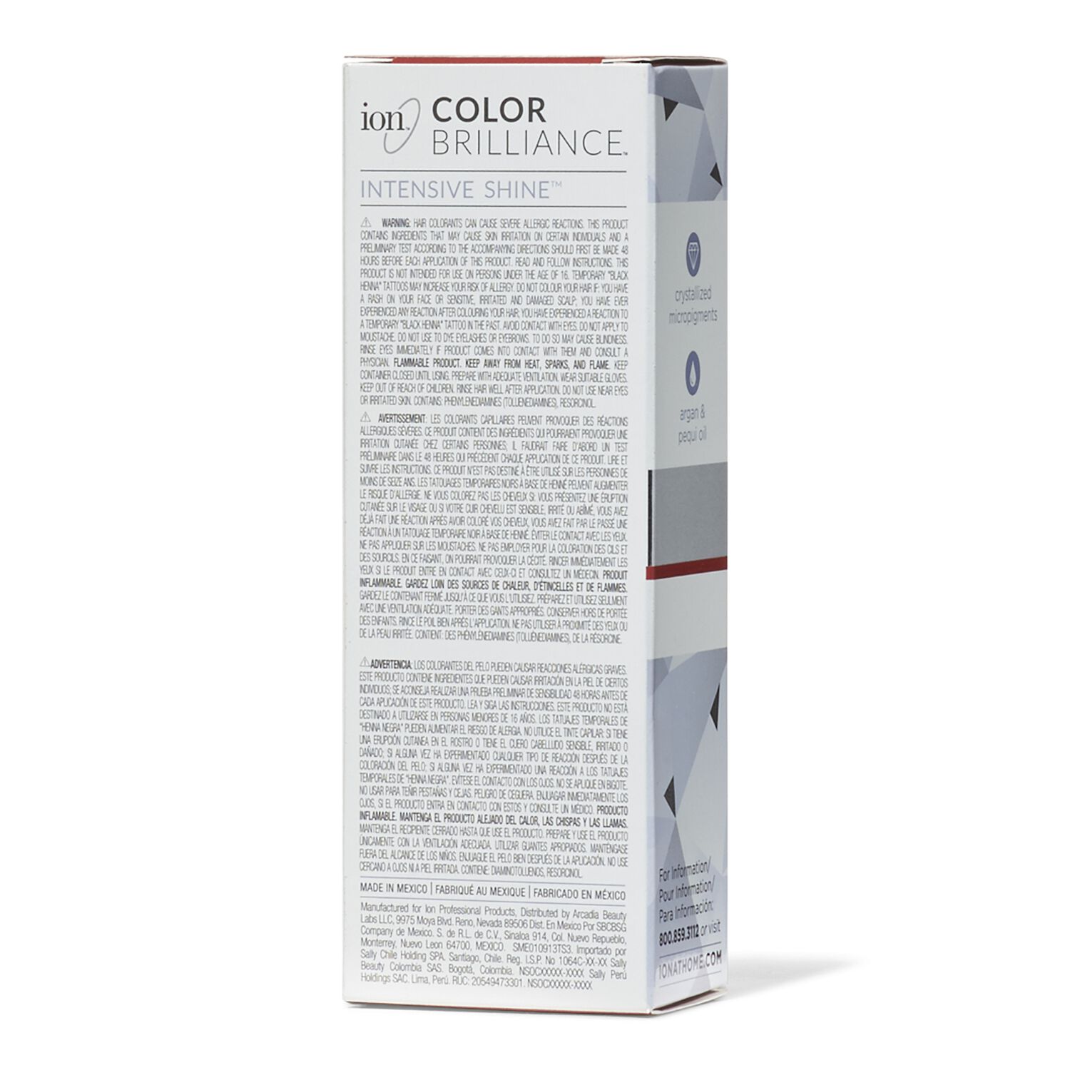 Ion 4RC Medium Copper Brown Permanent Liquid Hair Color by Color ...