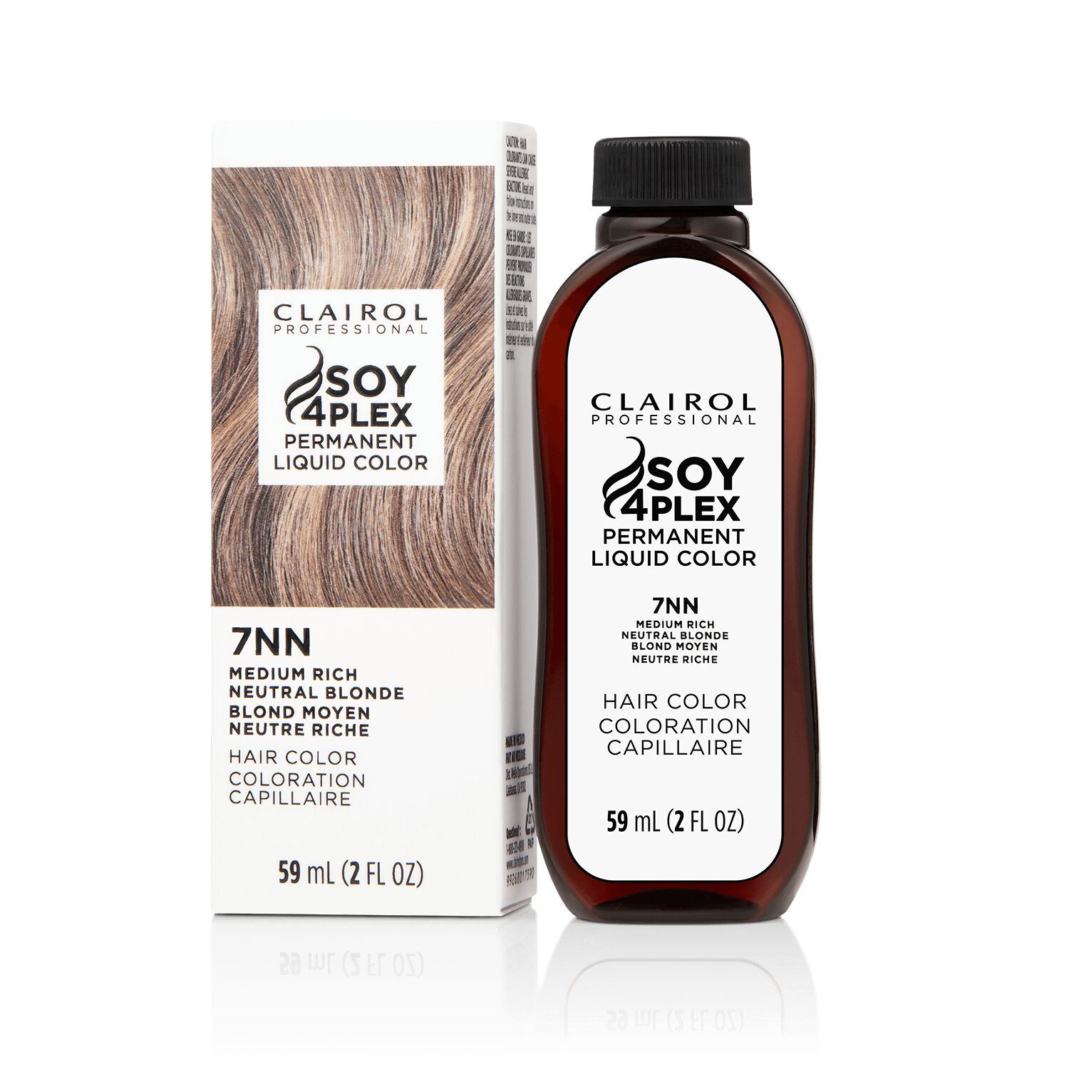 Clairol Professional 7NN Medium Rich Neutral Blonde LiquiColor ...