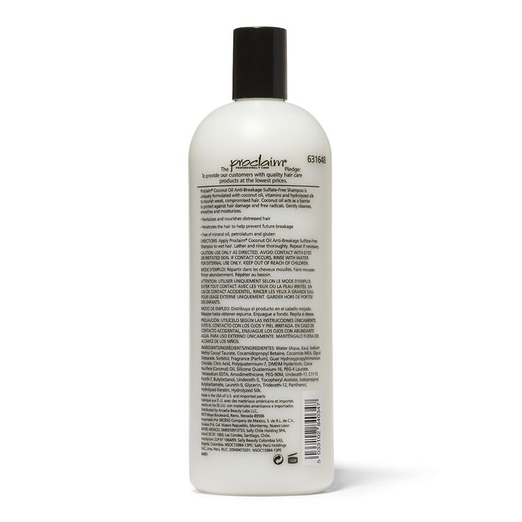 Proclaim Coconut Oil Anti-Breakage Shampoo 33.8 oz | Shampoos