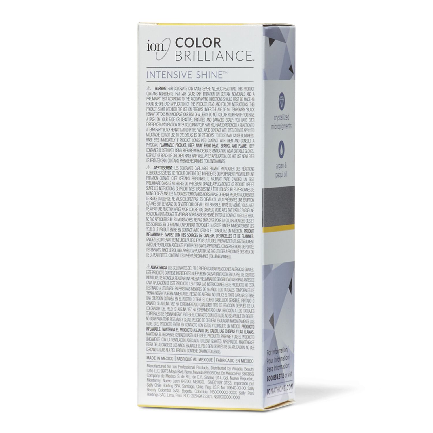 Ion 10V Lightest Cool Blonde Permanent Liquid Hair Color by Color ...