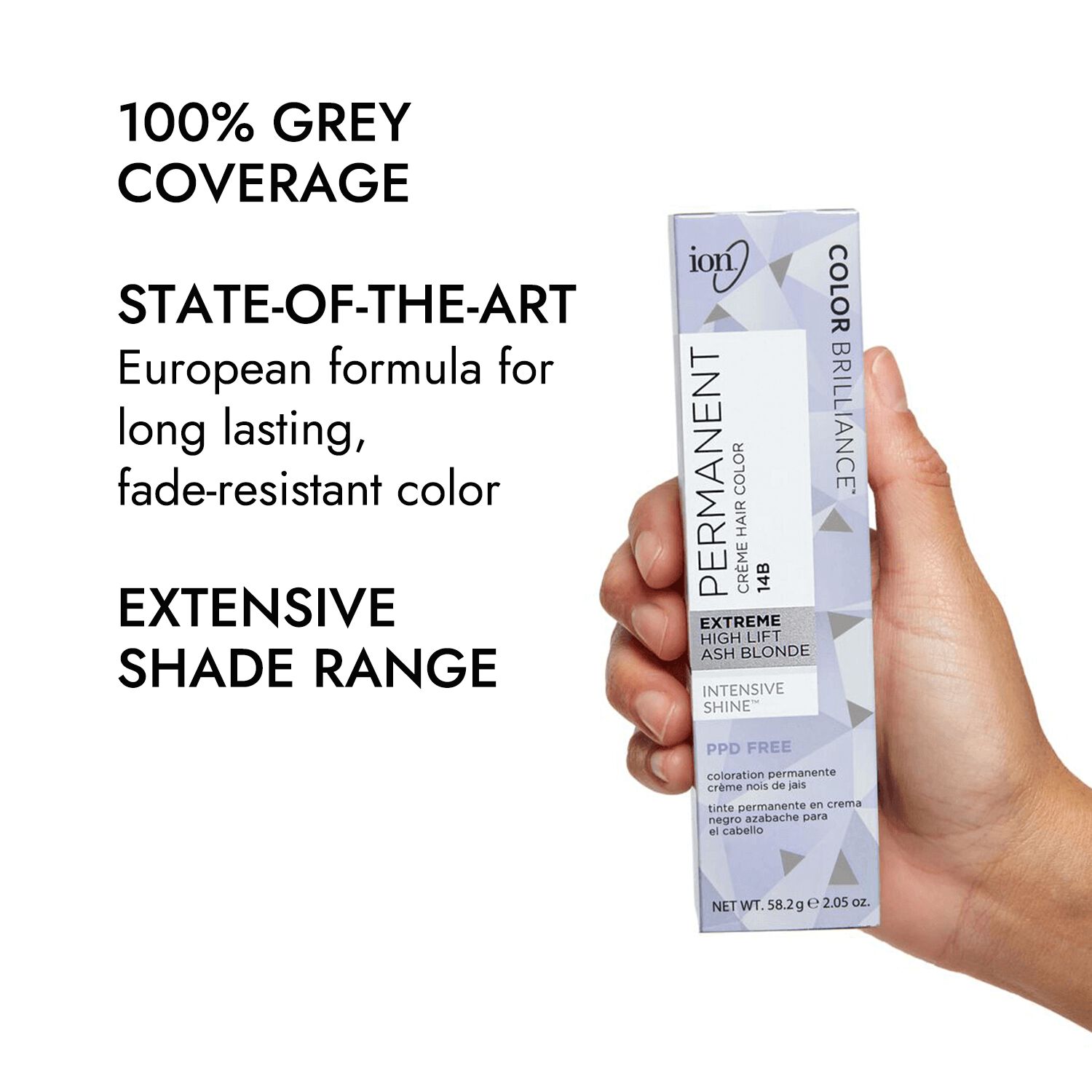 14B HL-B Extreme Hi Lift Ash Blonde Permanent Creme Hair Color by Color ...