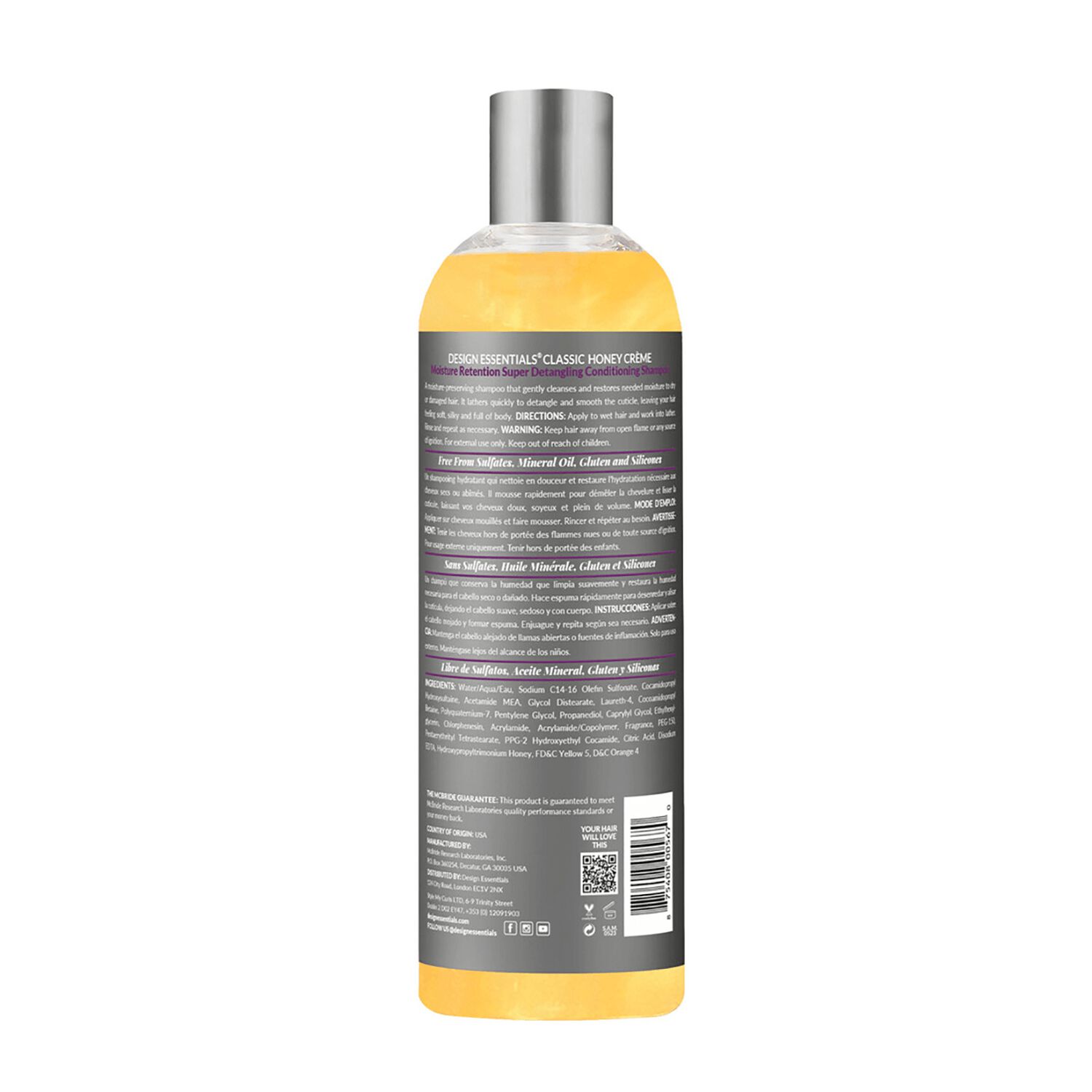 Design Essentials Honey Crème Detangling Shampoo | Sally Beauty