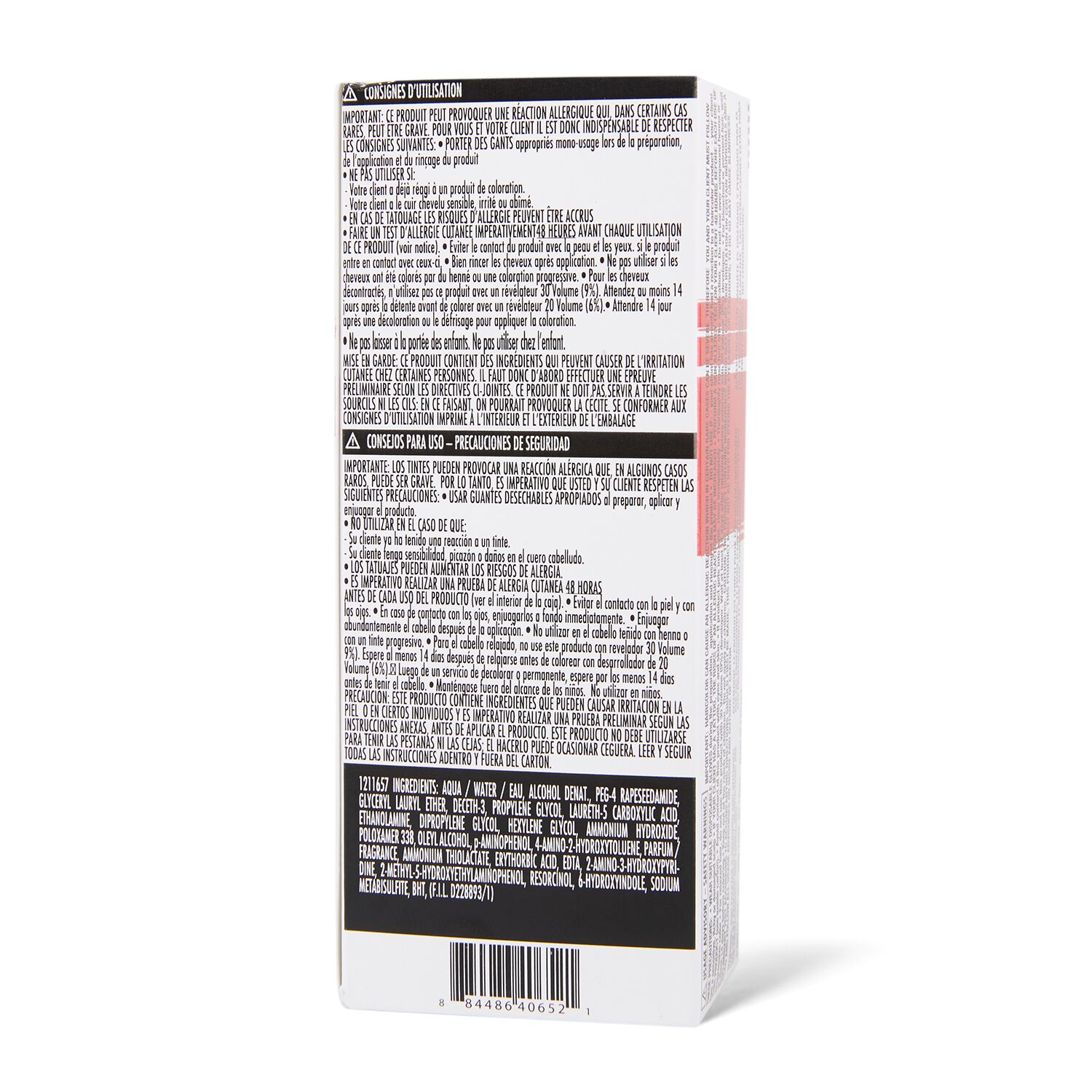 L'Oreal Let's COLOR! Conditioning Gelee Permanent Haircolor 7.4 Capri ...