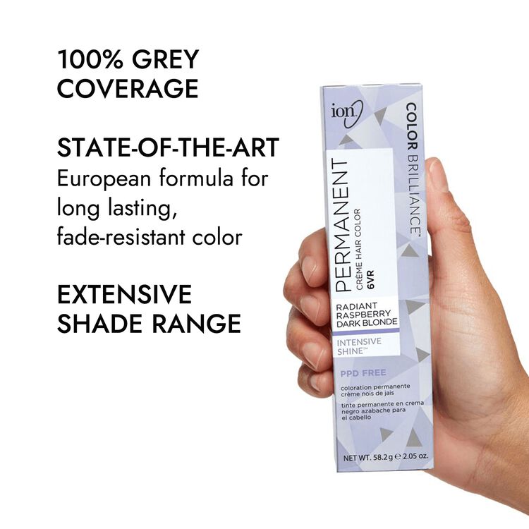 ion 6VR Radiant Raspberry Dark Blonde Permanent Creme Hair Color by ...