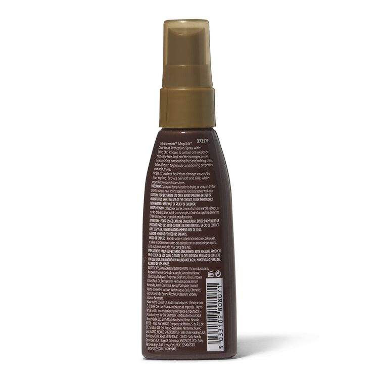 Silk Elements Megasilk Olive Heat Protection Travel Spray Styling