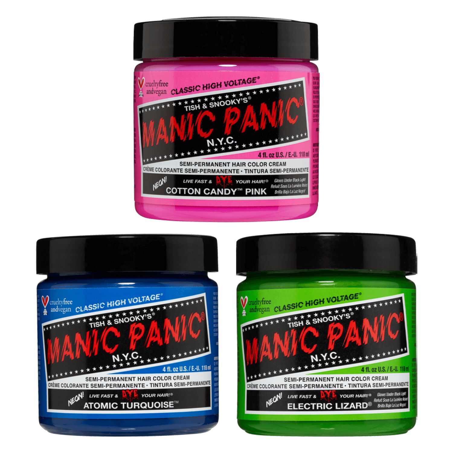 Manic Panic Semi-Permanent Cream Hair Color For At-Home Experts | Sally ...
