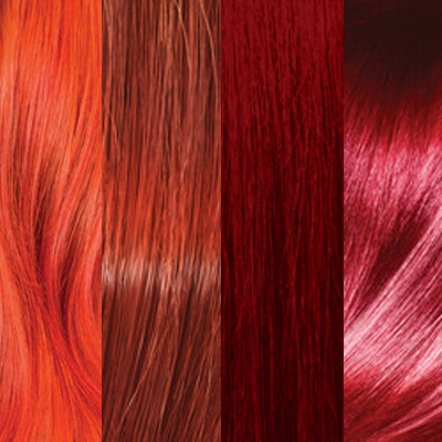 Red Color Hair Chart
